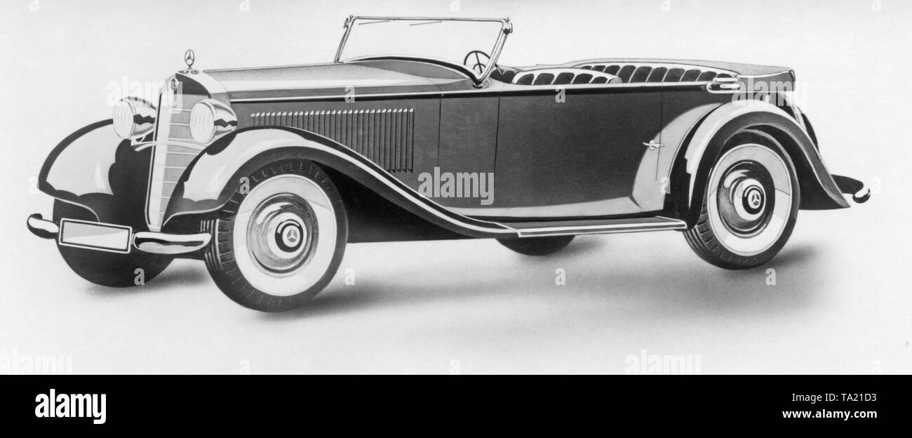 Mercedes Benz Type 200 Tourenwagen Stock Photo - Alamy