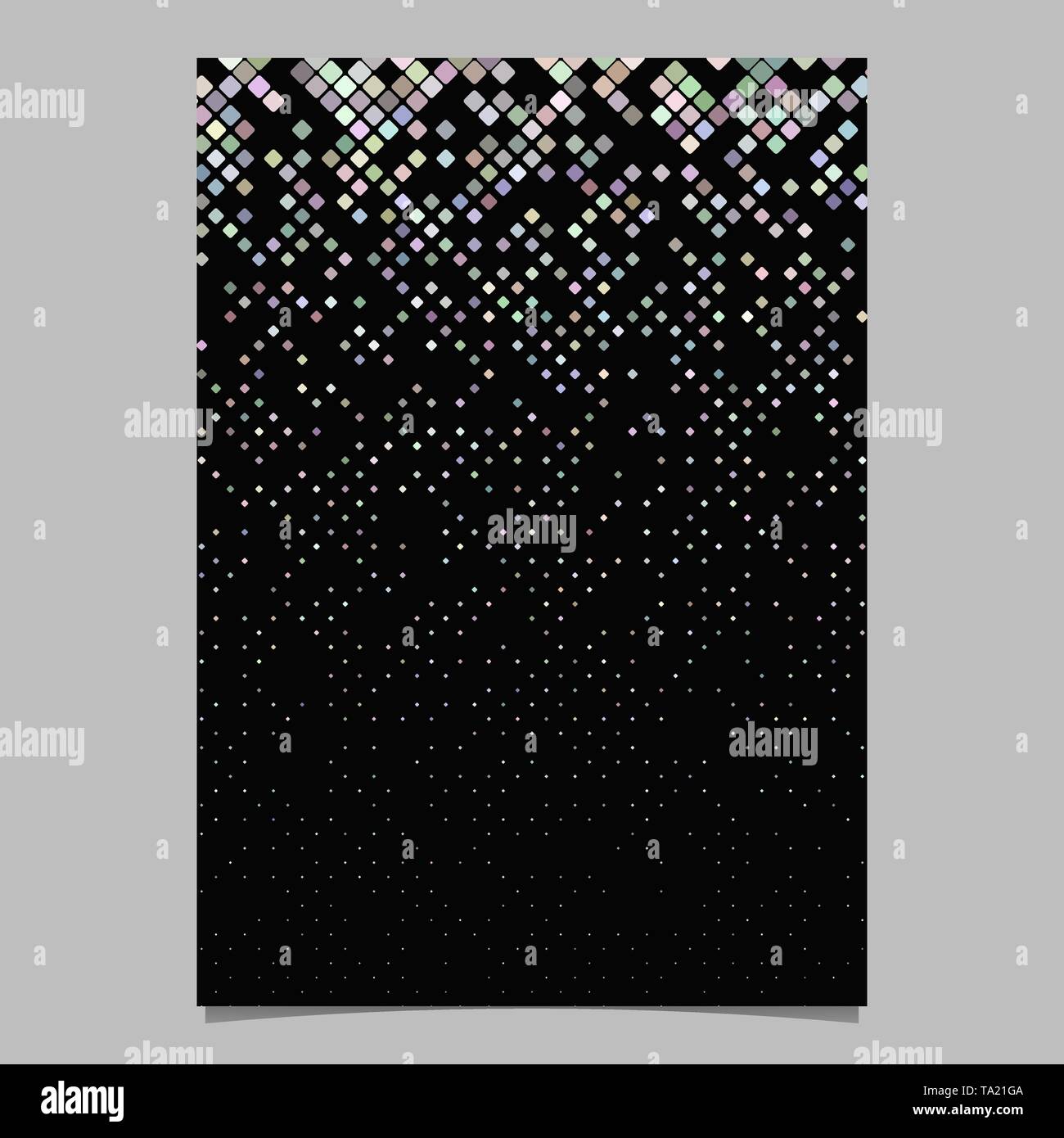 Diagonal Square Pattern Brochure Design Vector Stationery Background Stock Vector Image And Art