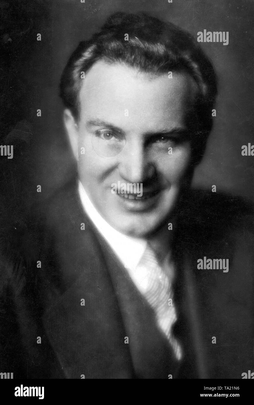 Richard Tauber (1891-1948), Austrian tenor and actor Stock Photo - Alamy
