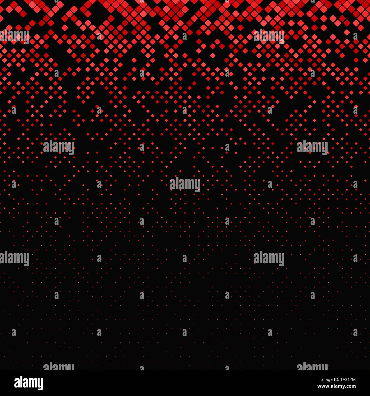 Abstract geometric diagonal rounded square pattern background with squares in varying sizes ...