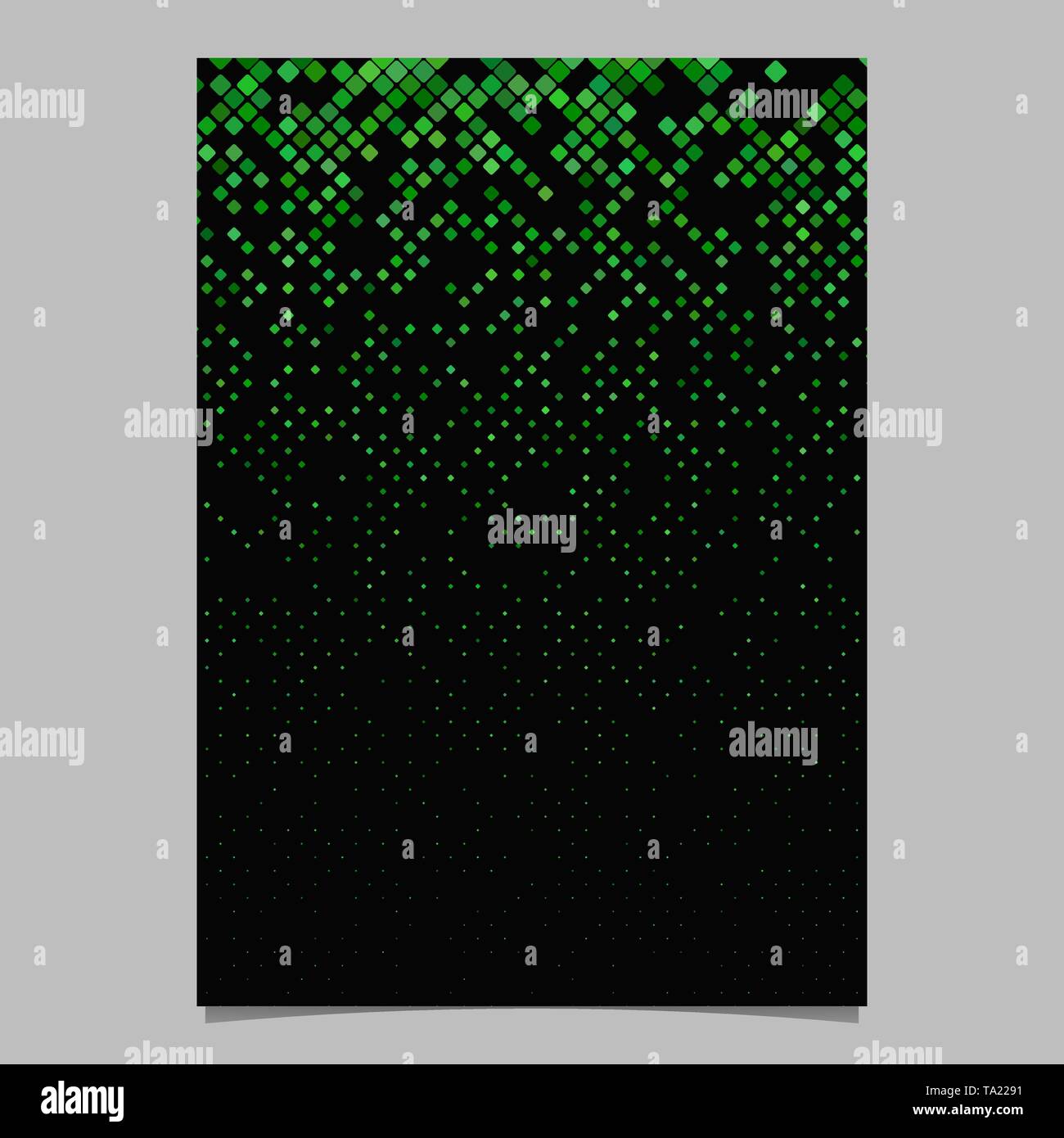 Geometric Diagonal Square Pattern Background Brochure Template Vector