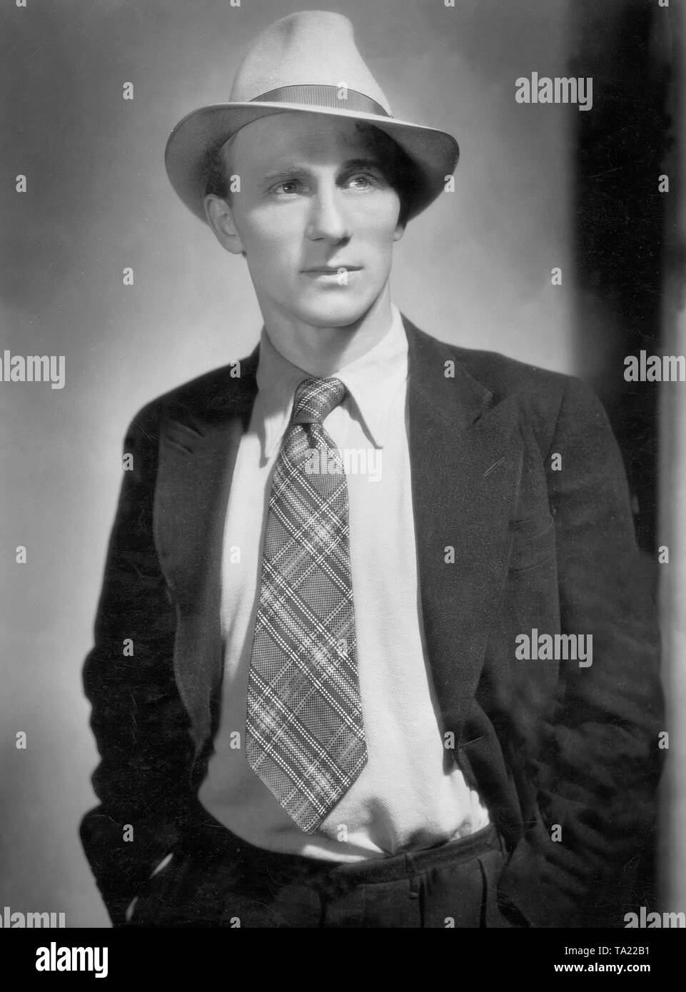 The actor Ernst Busch in the movie "One of Us Stock Photo - Alamy