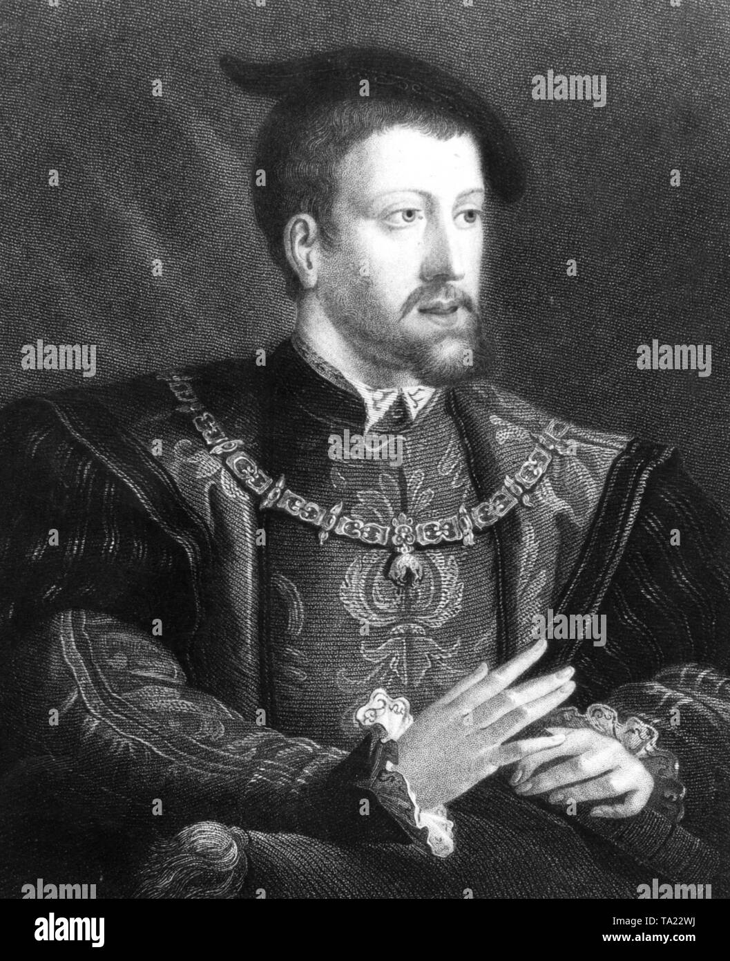 Philip the handsome king Black and White Stock Photos & Images - Alamy