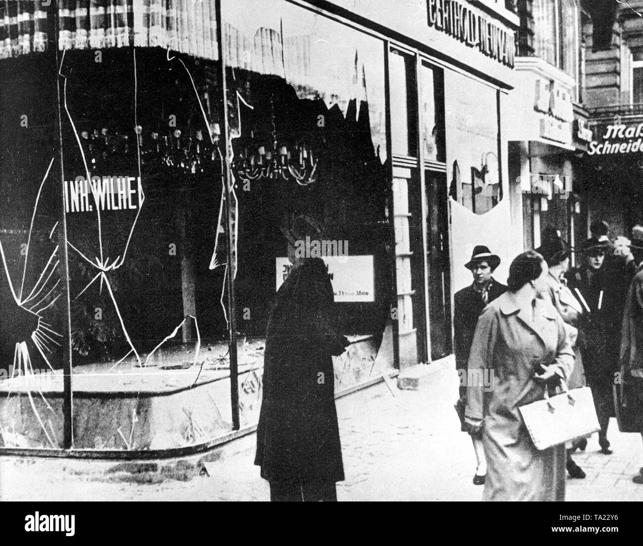 Reichskristallnacht 1938 hi-res stock photography and images - Alamy