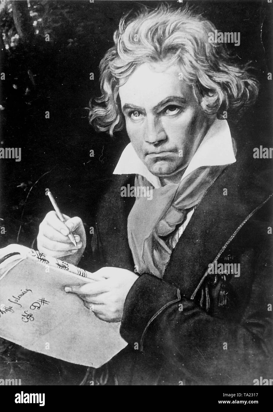 Ludwig beethoven Black and White Stock Photos & Images - Alamy