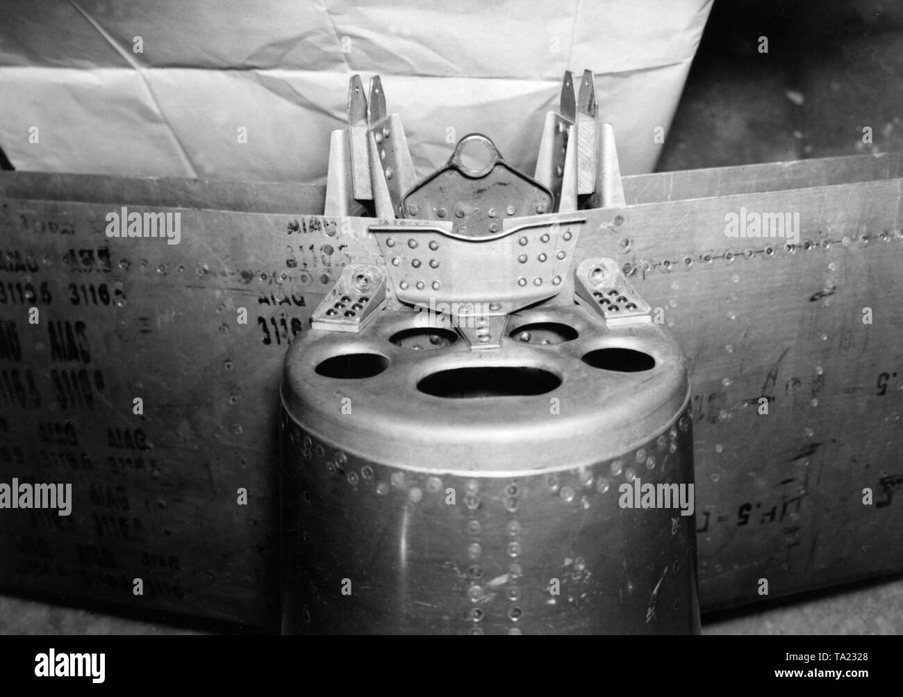 Production of the Heinkel He 162 in an underground production plant ...