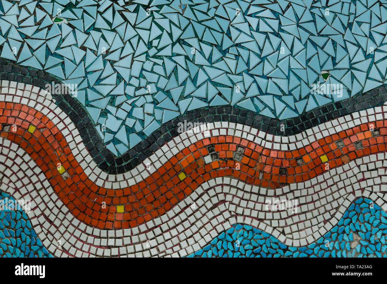 colorful mosaic paving background Stock Photo - Alamy