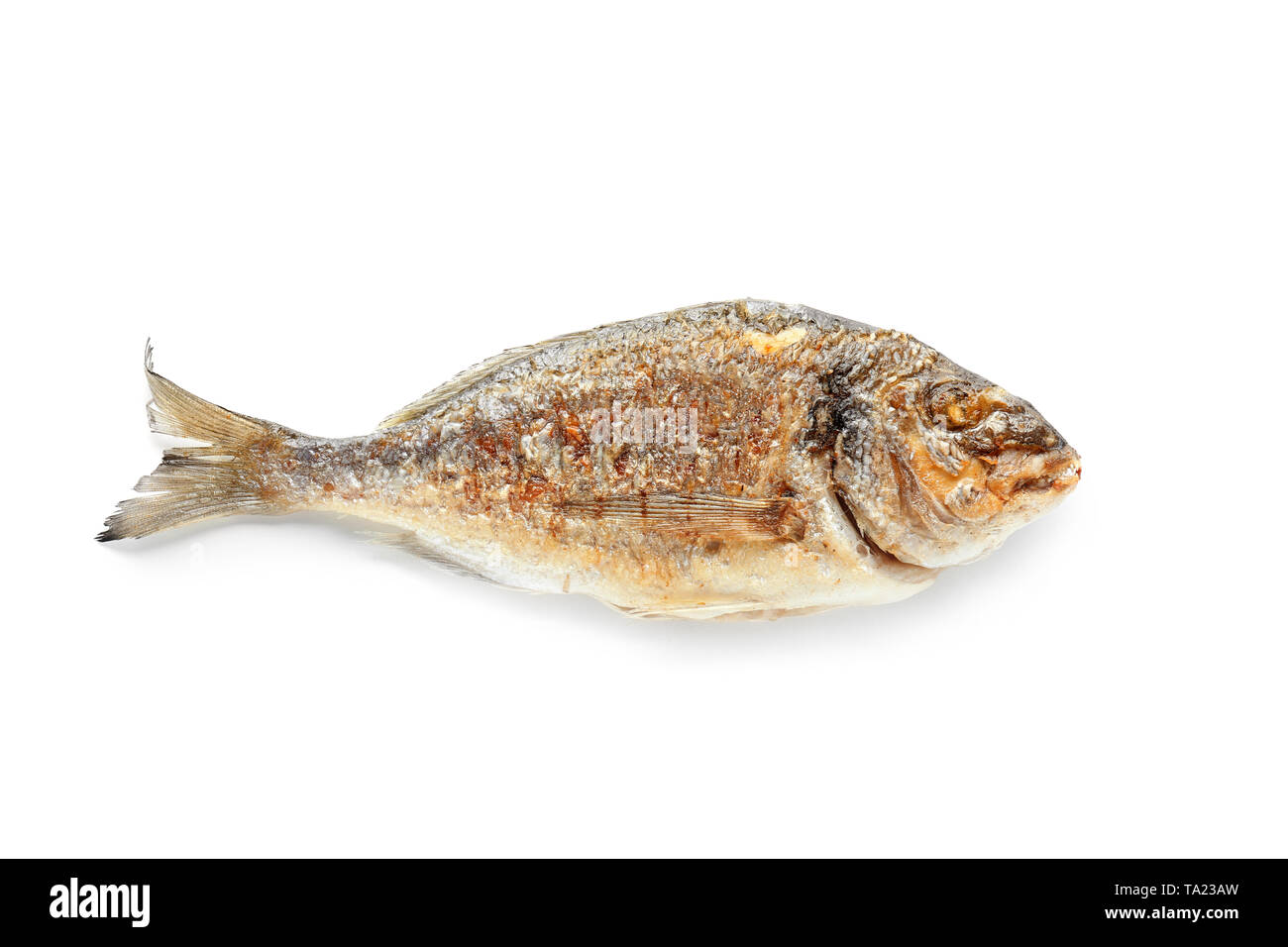 Roasted fish dorado Cut Out Stock Images & Pictures - Alamy