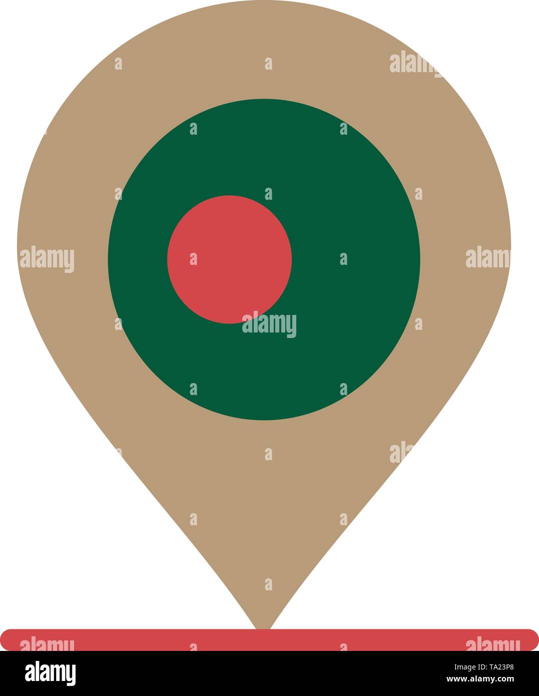 Bangladesh flag and map in vector illustration hi-res stock photography ...