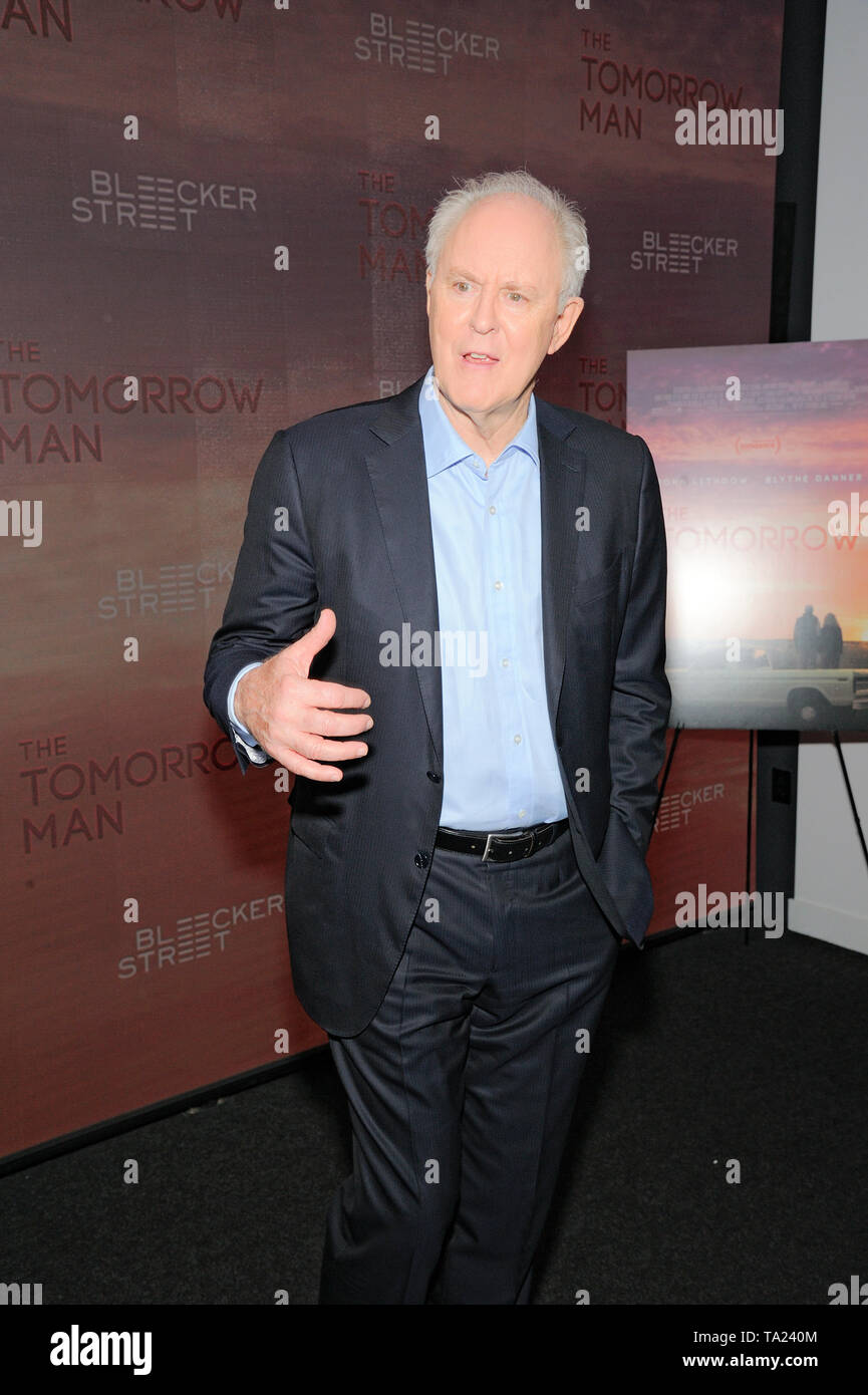 NEW YORK, NY - MAY 20: John Lithgow attends the "The Tomorrow Man" New ...
