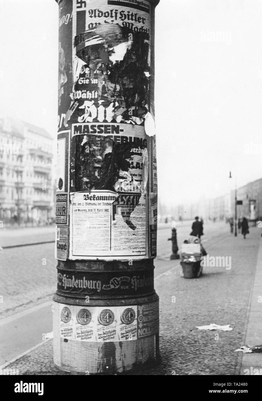 Before the second round of the presidential election in 1932 ...