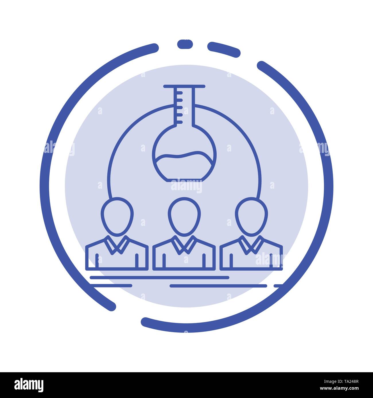 Cartoon test tube laboratory school Cut Out Stock Images & Pictures - Alamy