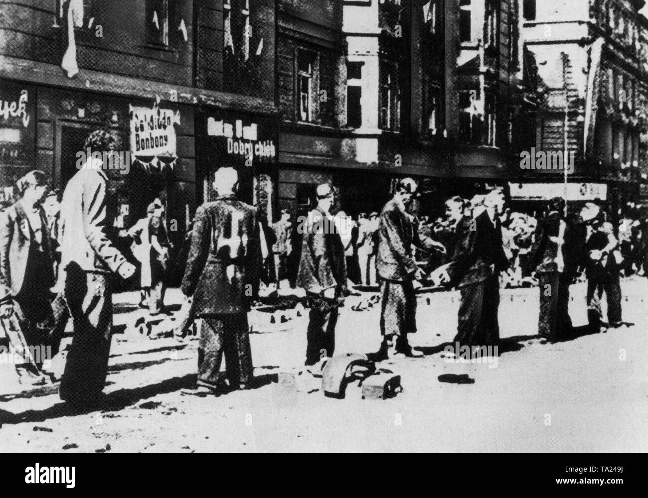 Germans prague Black and White Stock Photos & Images - Alamy