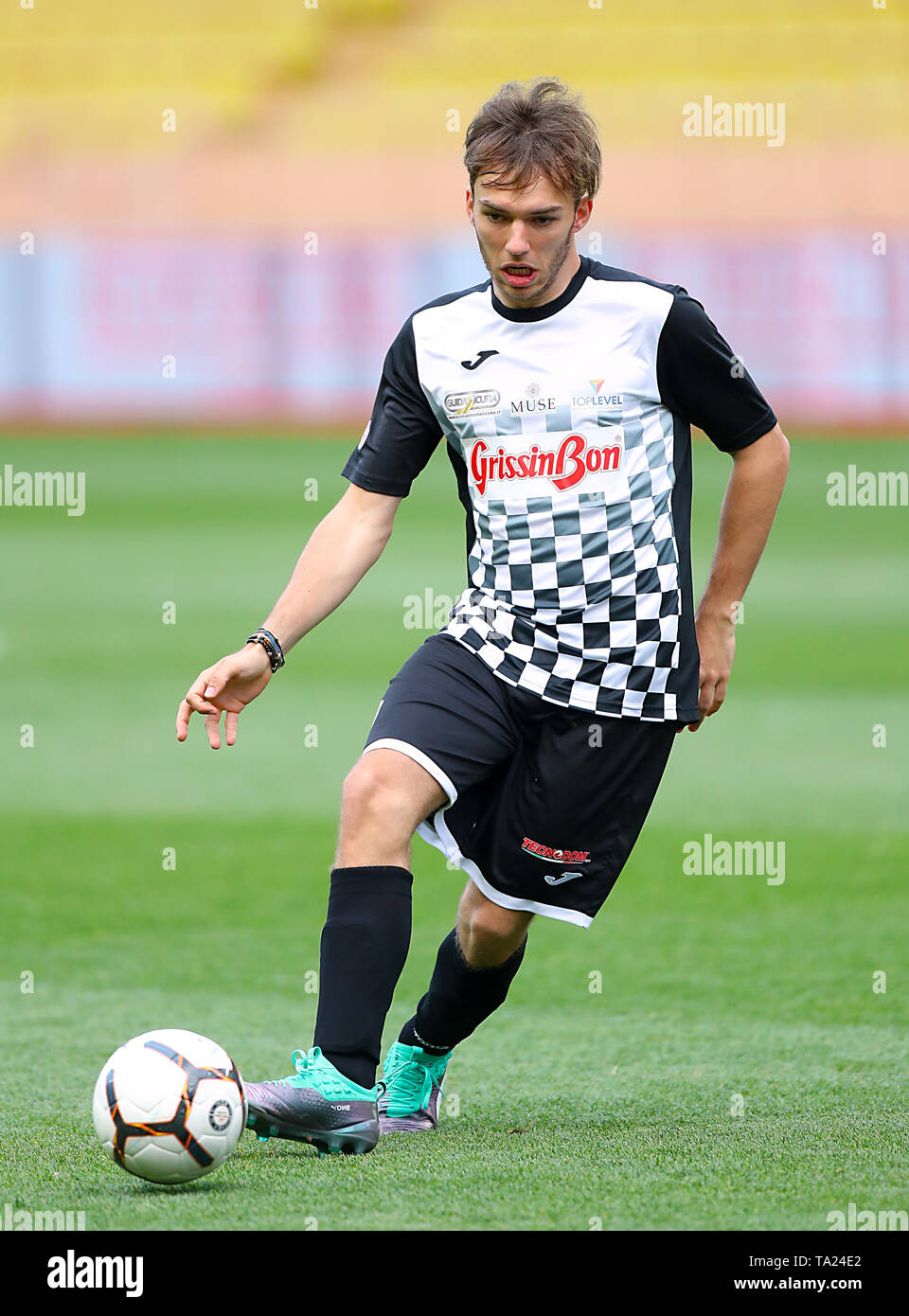 Drivers football match stade louis ii stadium hi-res stock photography ...