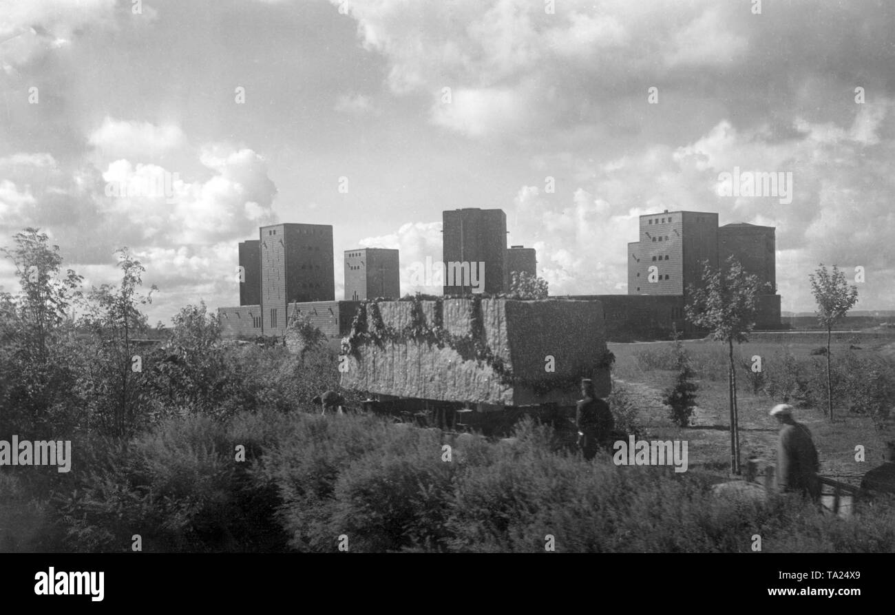 The Tannenberg Memorial, planned by Walter and Johannes Krueger, near ...