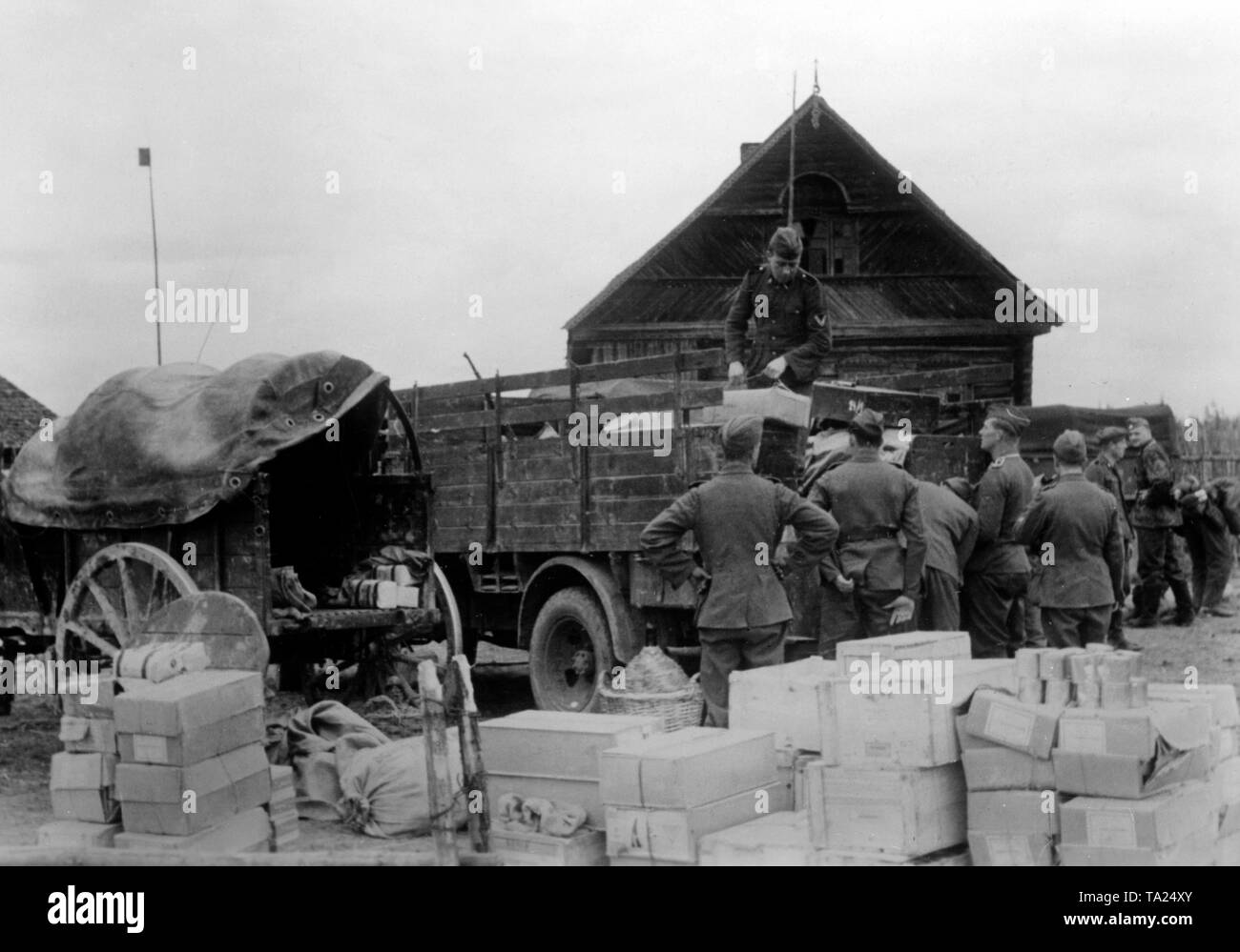 Ussr food Black and White Stock Photos & Images - Alamy