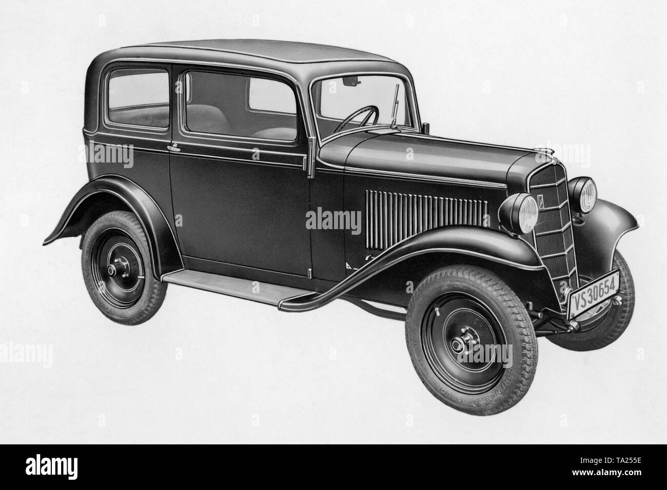 Opel model program 1937. The Opel P4 was considered the first ...