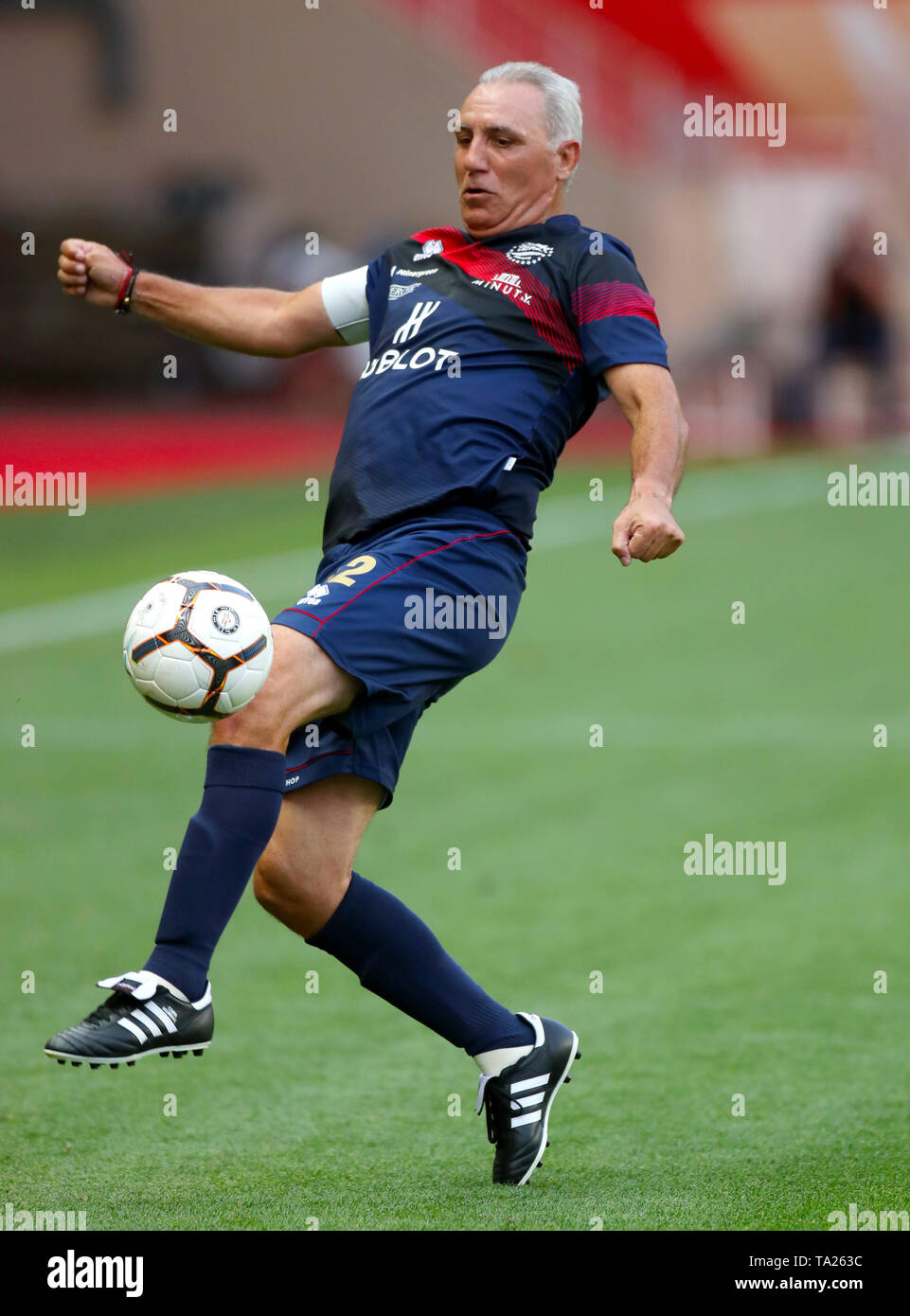 Hristo Stoichkov during the drivers football match at the Stade Louis ...