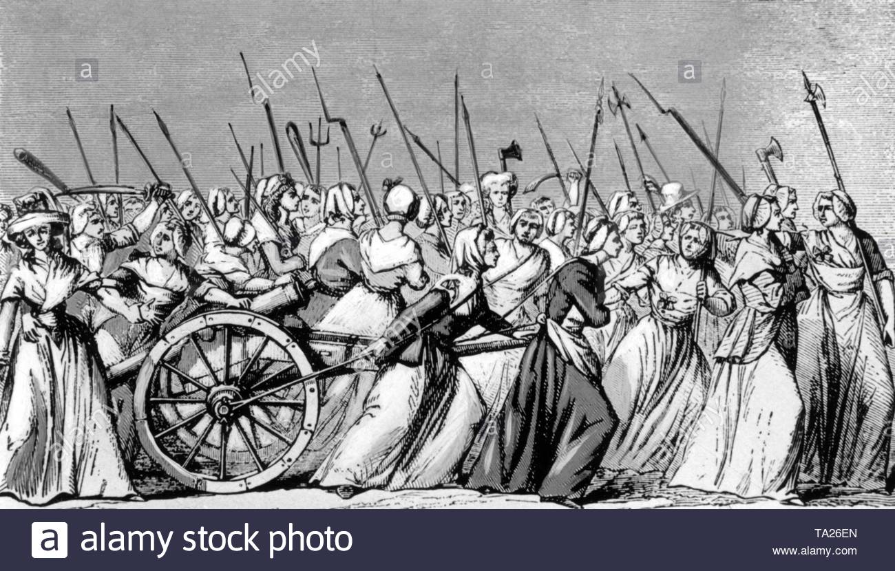 Women Of French Revolution High Resolution Stock Photography and Images ...