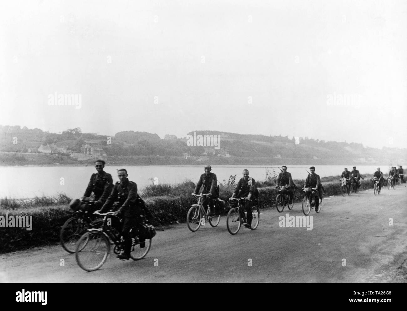 German soldier bicycle hi-res stock photography and images - Alamy