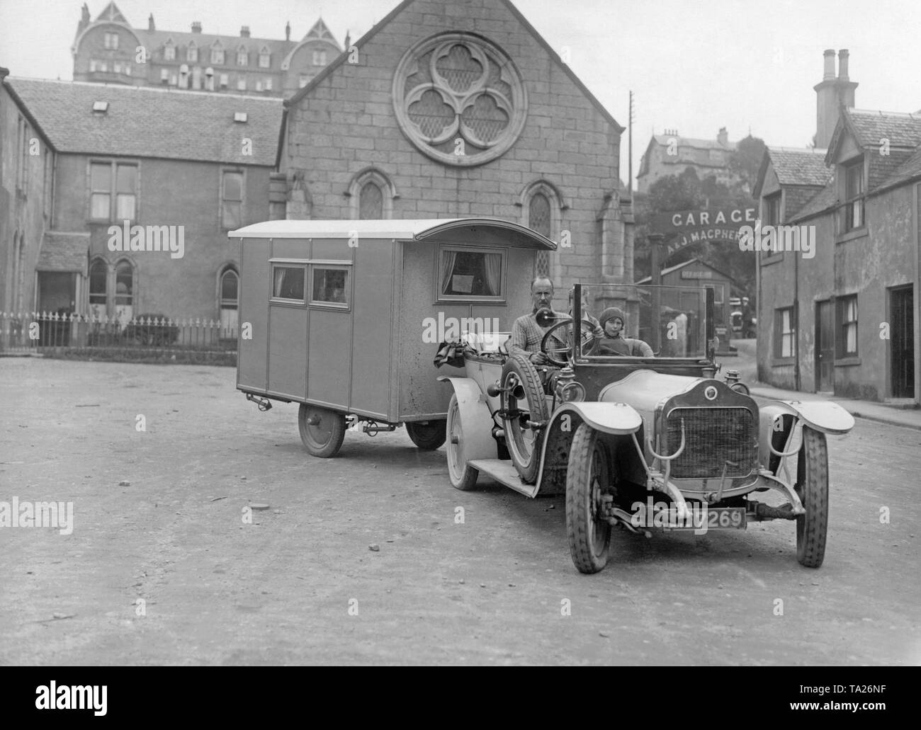 Motor car van Black and White Stock Photos & Images - Alamy