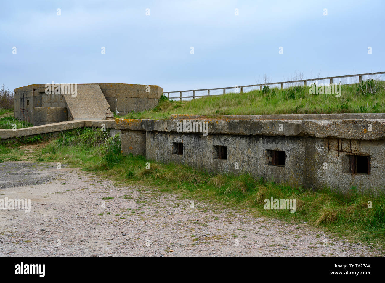 Wartime concrete bunker bawdsey suffolk hi-res stock photography and ...