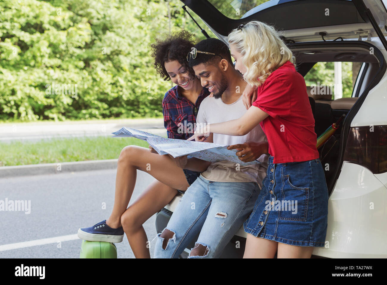 Choose your road concept Stock Photo - Alamy