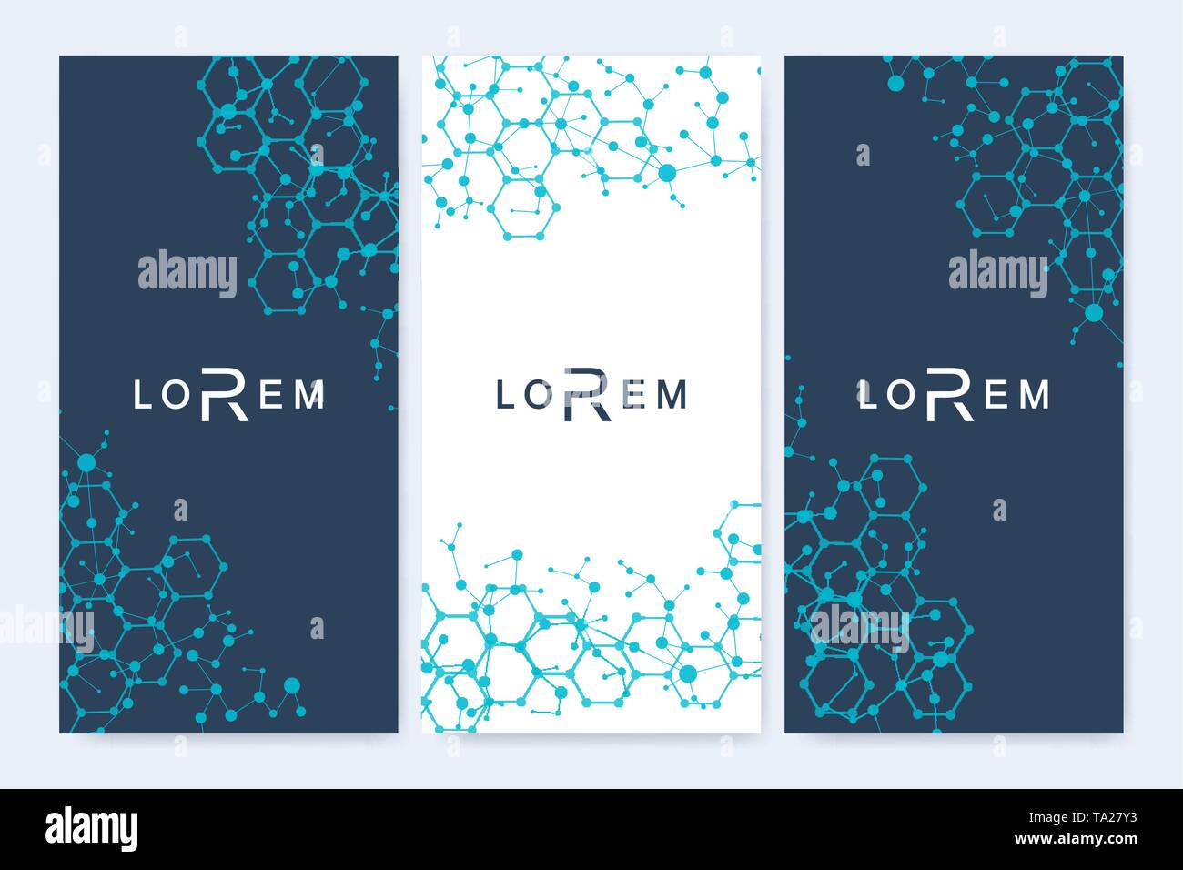 Leaflet flyer layout. Magazine cover corporate identity template ...