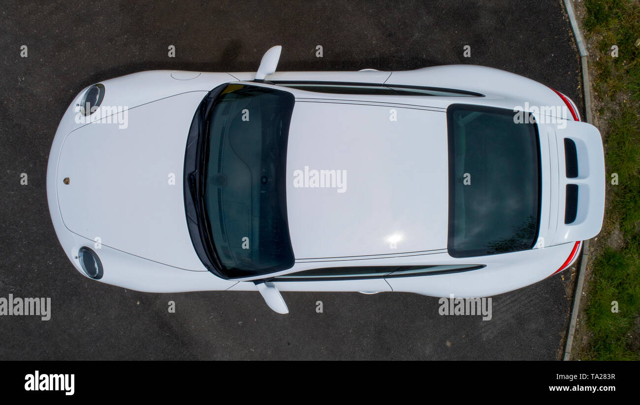 Aerial shot from driving car hi-res stock photography and images - Alamy