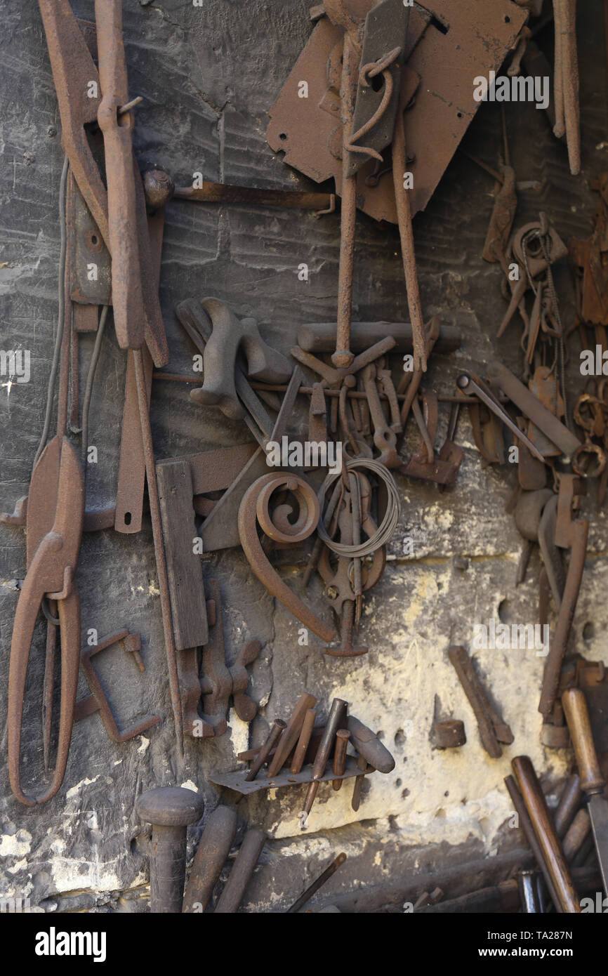 Wrought iron workshop hi-res stock photography and images - Alamy