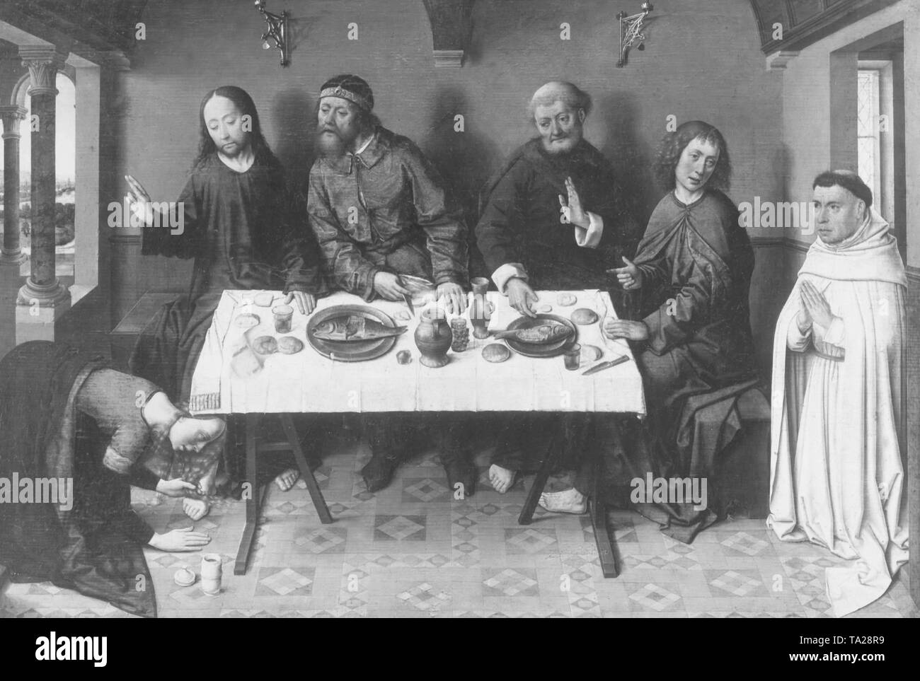 Dirk bouts christ Black and White Stock Photos & Images - Alamy