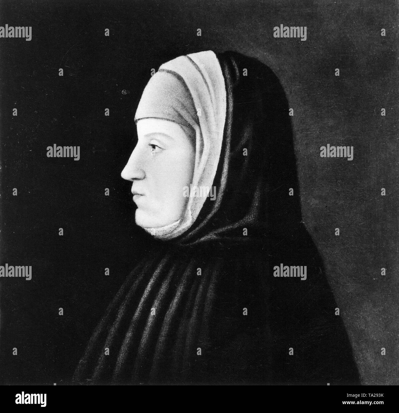 Francesco Petrarch, an Italian poet Stock Photo - Alamy