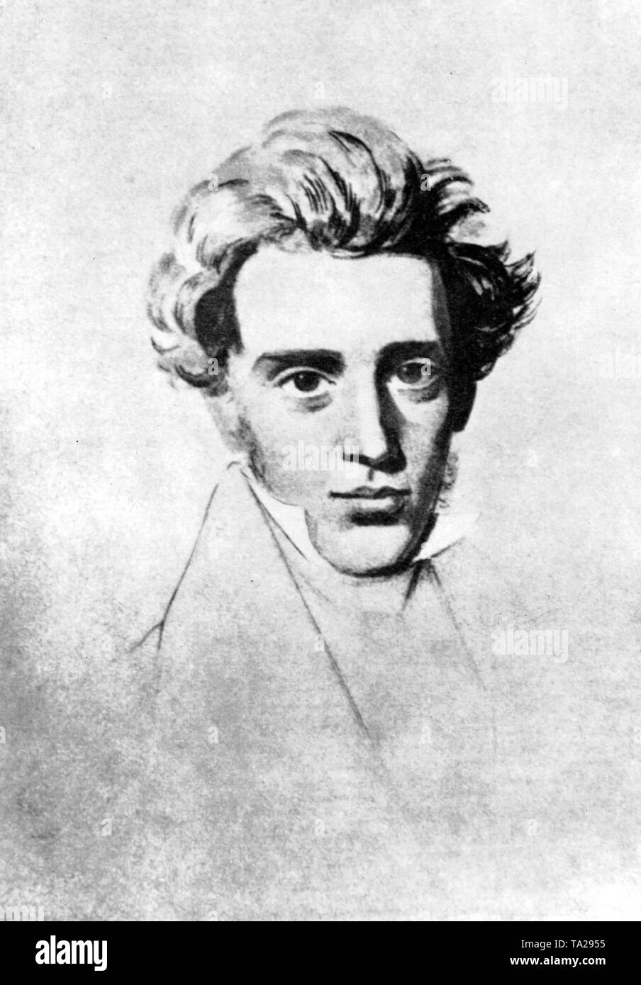 Soren Kierkegaard Portrait
