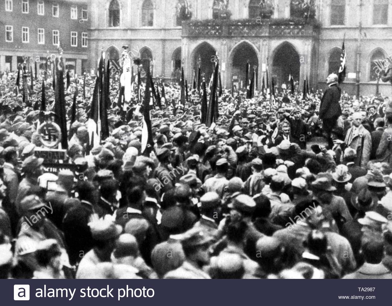 Hitler Speech Crowd High Resolution Stock Photography and Images - Alamy