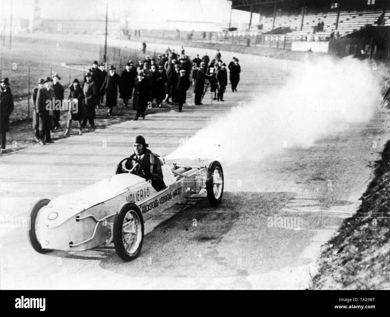 Max valier rocket car Black and White Stock Photos & Images - Alamy