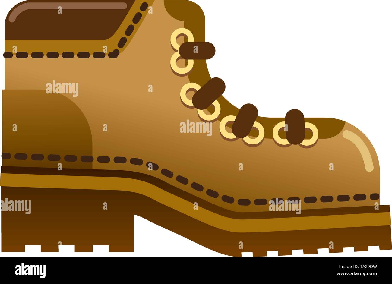 Walking boot Stock Vector Images - Alamy