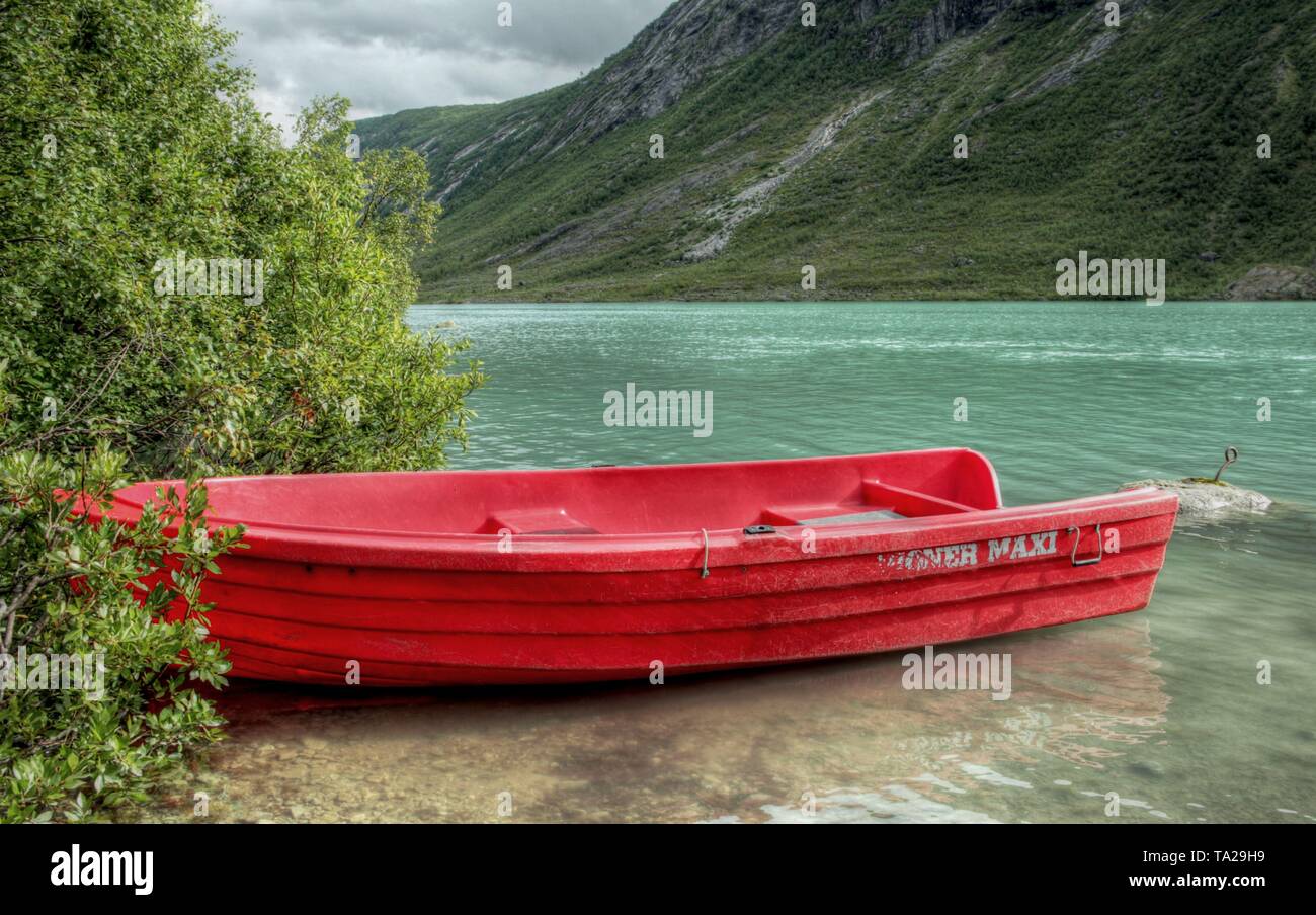 Norwegian coast canoe hi-res stock photography and images - Alamy