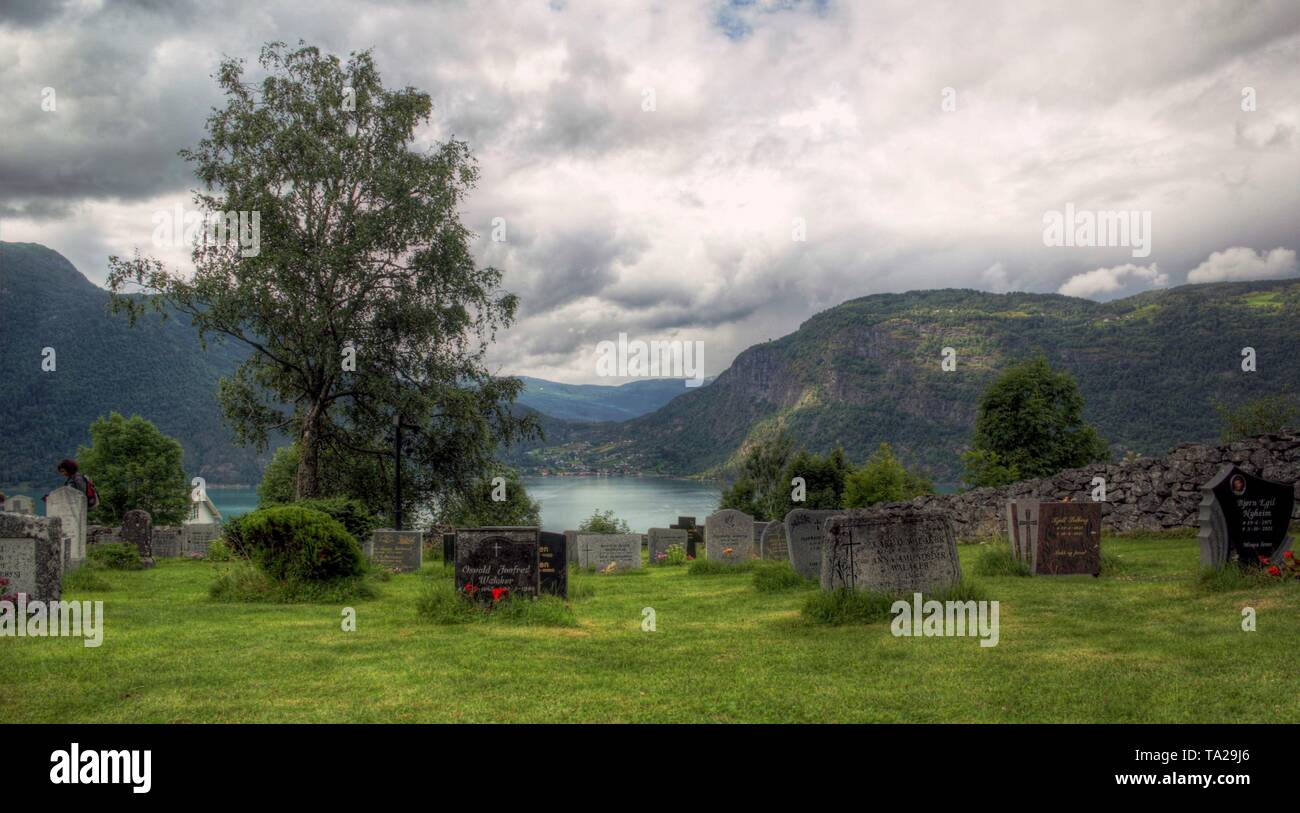 Rough nature in Norwegian landscape in the summer Stock Photo - Alamy