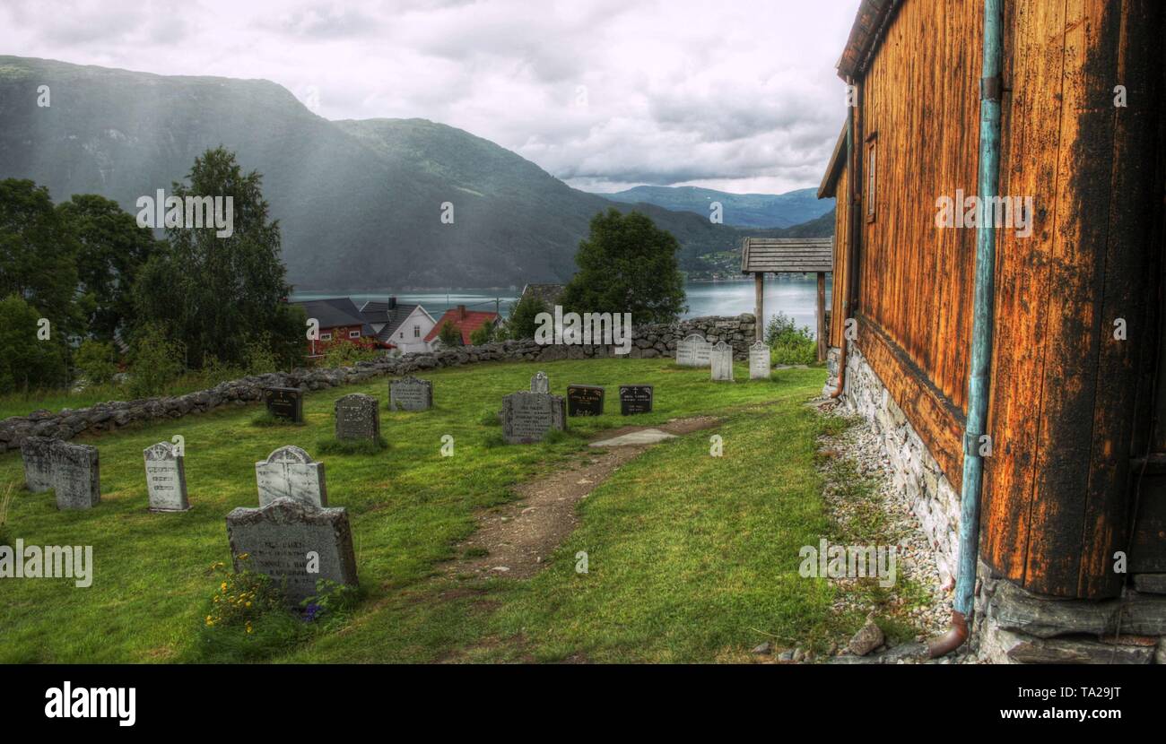 Rough nature in Norwegian landscape in the summer Stock Photo - Alamy