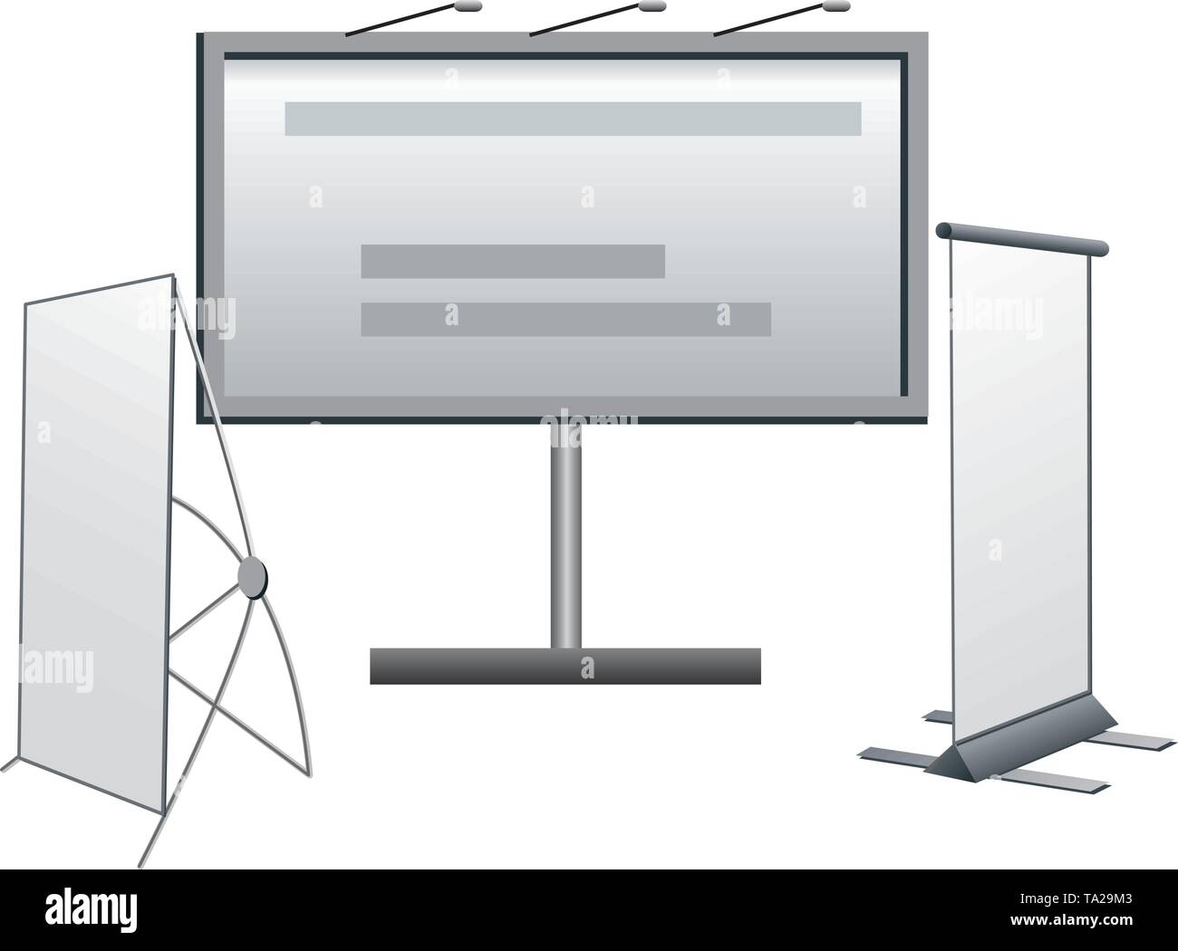 advertising media icons Stock Vector Image & Art - Alamy