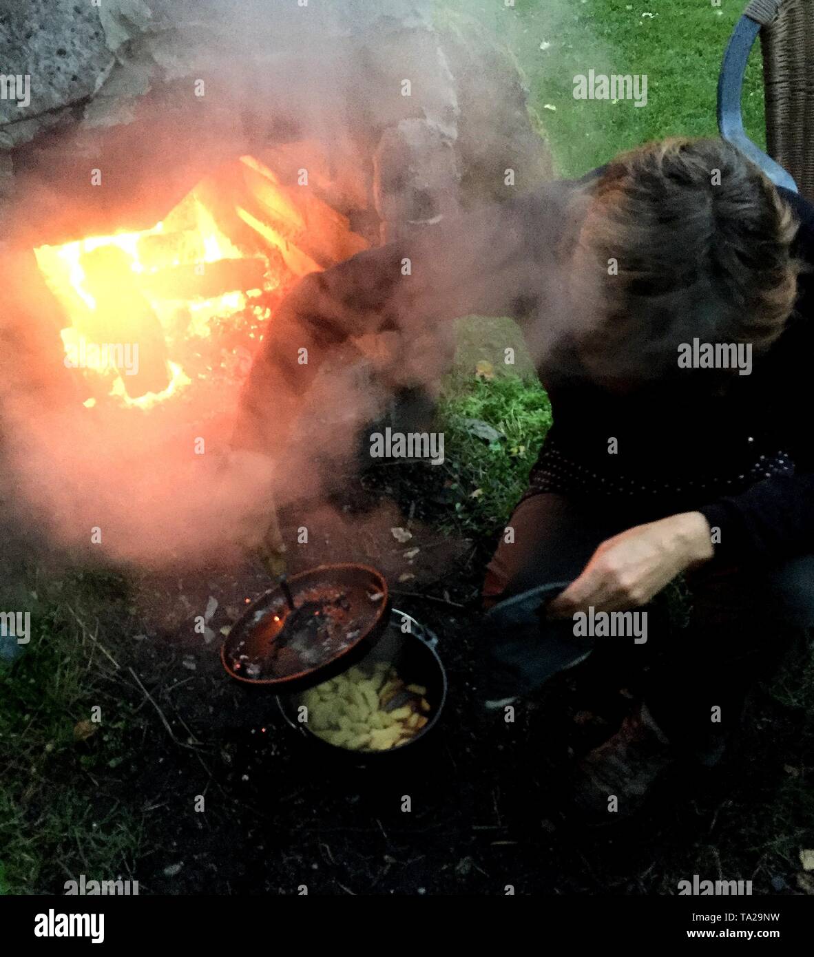 Rough nature in Norwegian landscape in the summer Stock Photo - Alamy