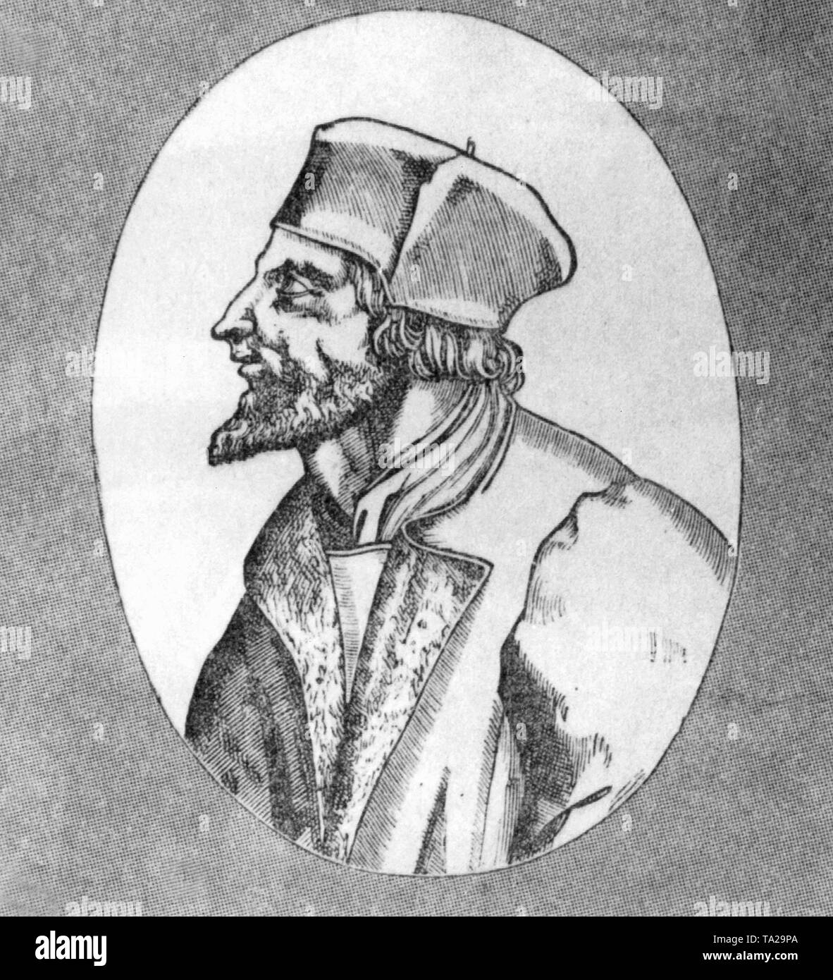 The Czech reformer Jan Hus Stock Photo - Alamy