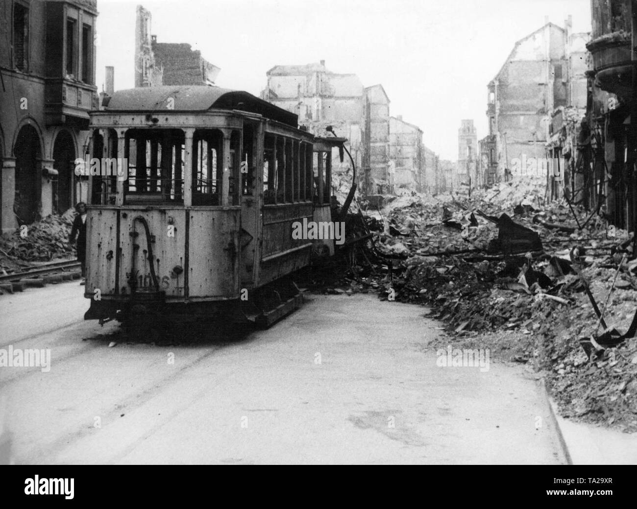 Tram 1945 High Resolution Stock Photography and Images - Alamy