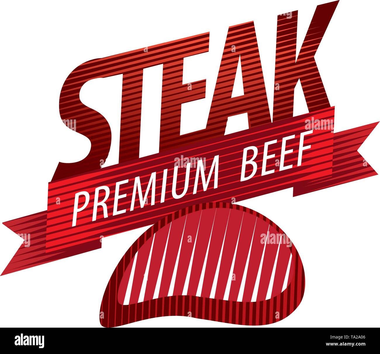 Steak house vector vectors Stock Vector Images - Alamy