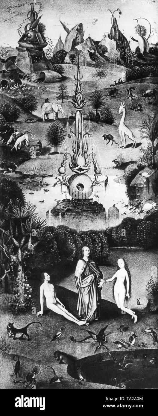 Genesis creation painting hi-res stock photography and images - Alamy