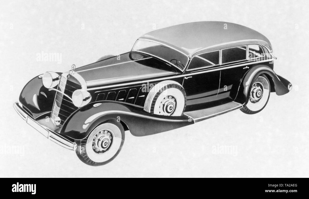 Mercedes Benz Type 500 N Cabriolet "F Stock Photo - Alamy