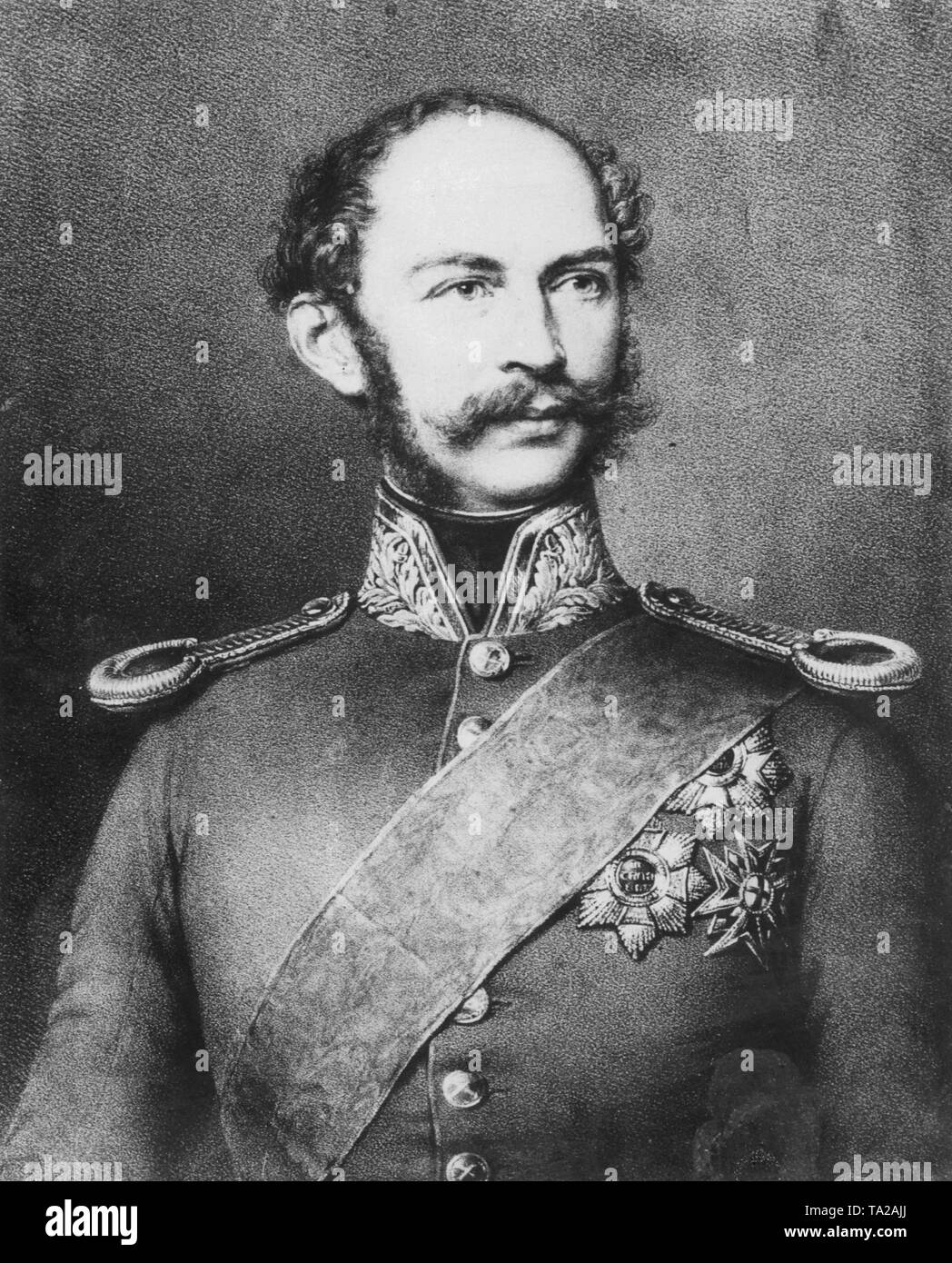 Maximilian II Joseph, King of Bavaria (1848-64). Max II ascended the ...