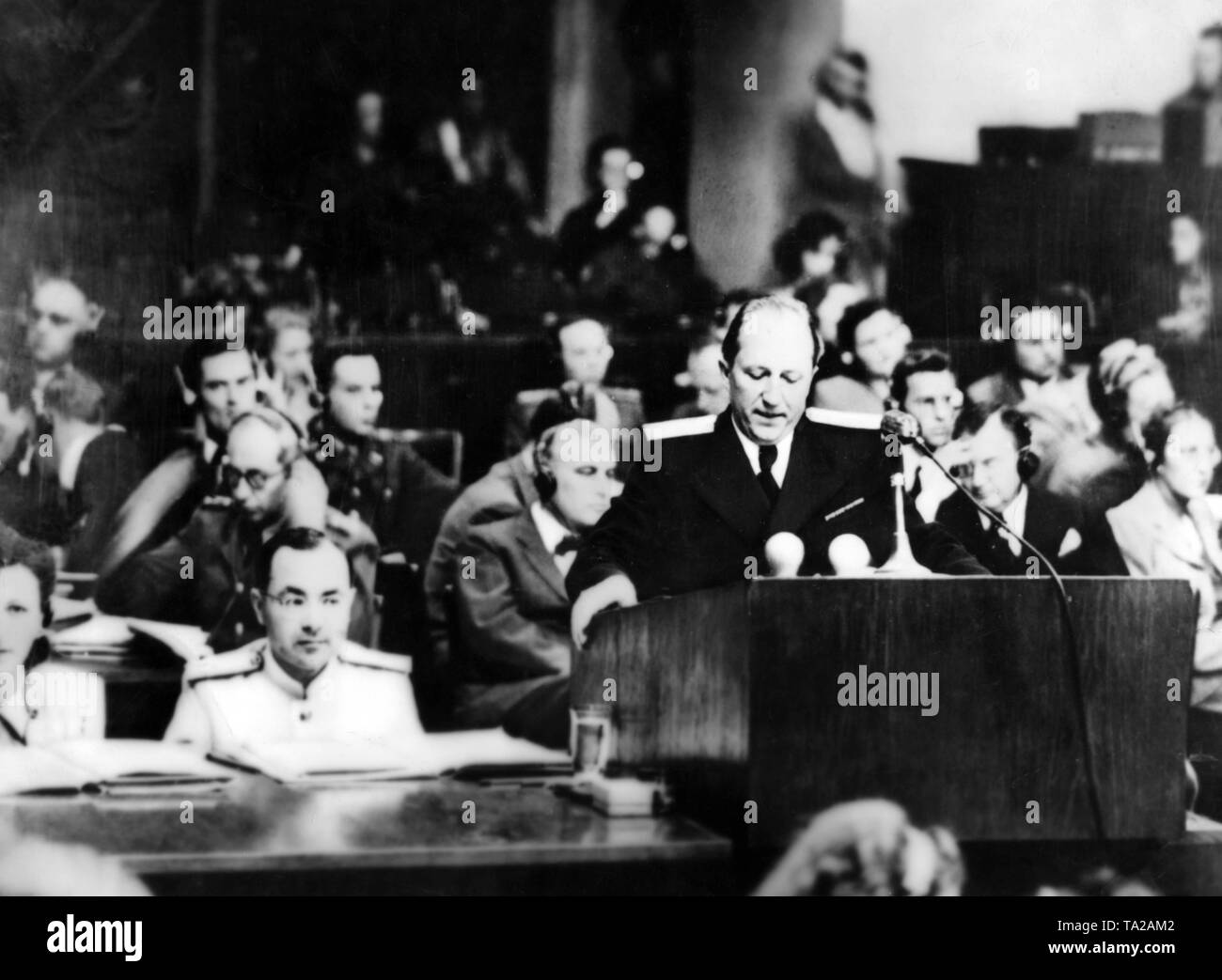 Nuremberg war crimes trials hi-res stock photography and images - Alamy
