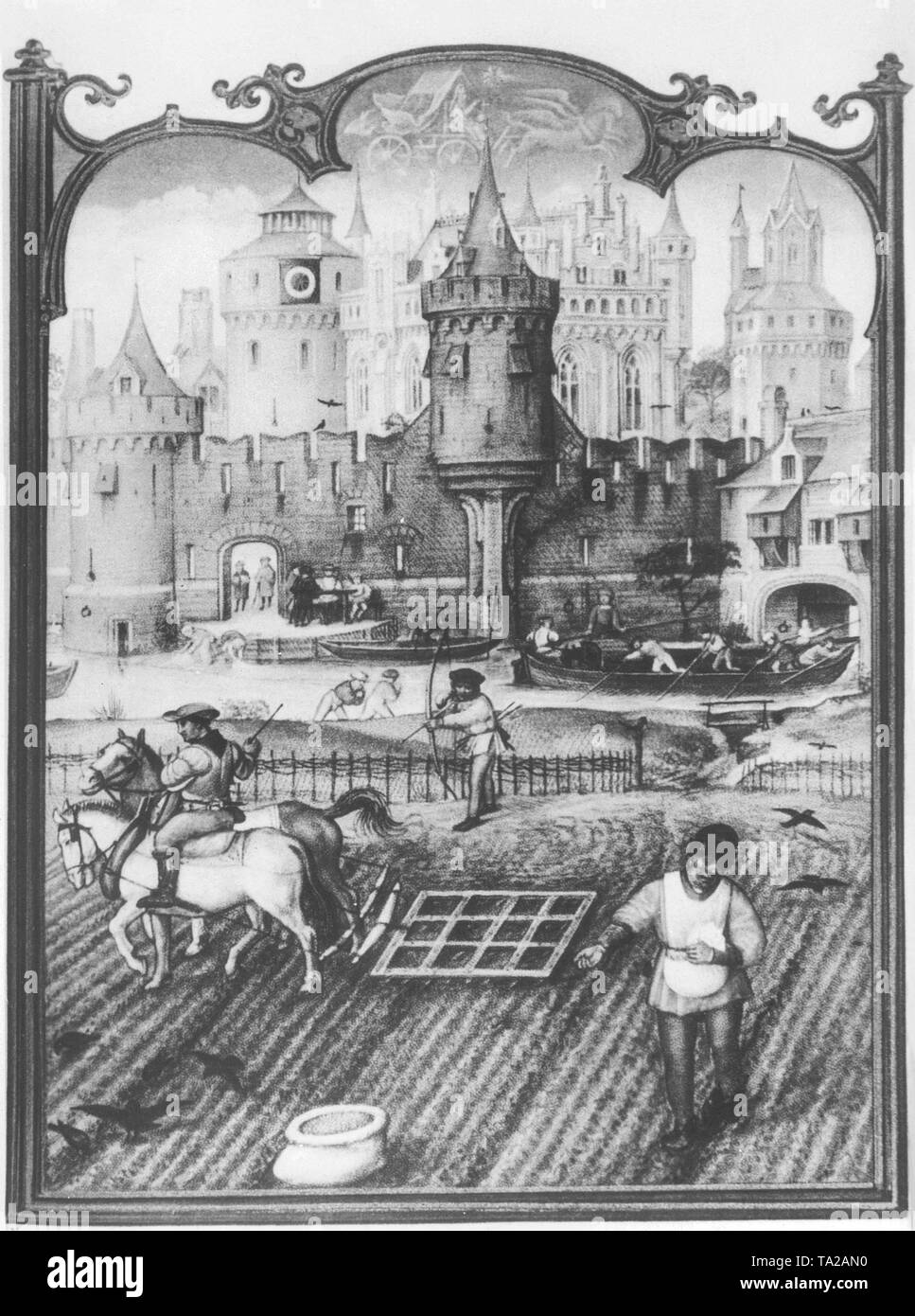 Horse drawn harrow hi-res stock photography and images - Alamy