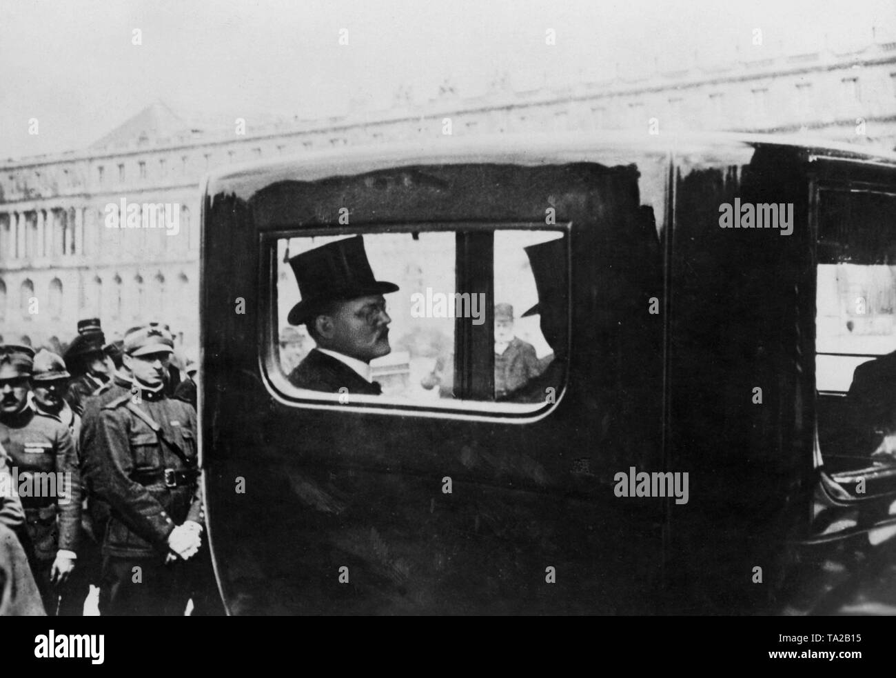 Versailles conference, 1919 hi-res stock photography and images - Alamy